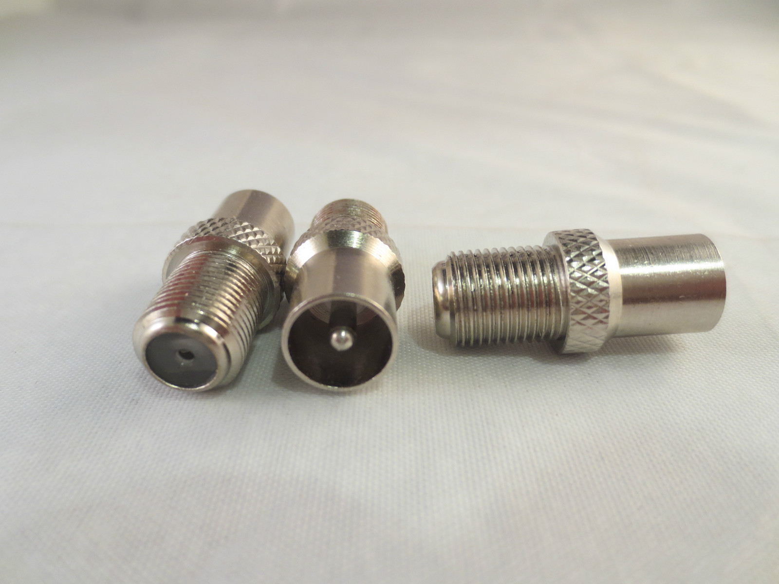 TV plug F type converter Adaptor SKY satellite freeview for TV or sat ...