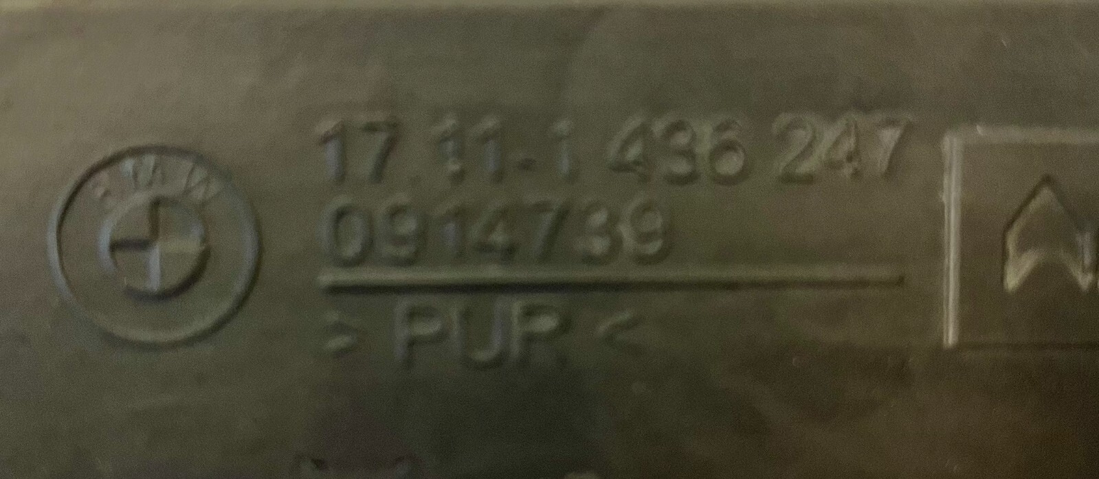 BMW E46 Radiator Side Gasket Left Hand Genuine 17111436247 for sale ...