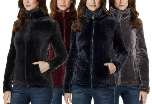 NEW! 32 Degrees Heat Women's Plush Faux Fur Soft Jacket SIZE & COLOR ...