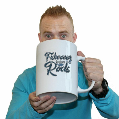 Fishermen Have Long Rods Fishing - Funny Massive Large Giant Coffee 2 ...