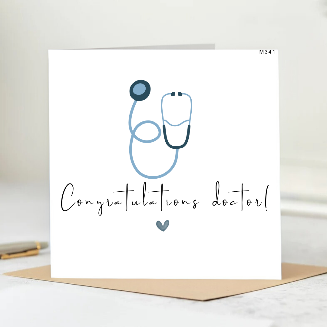 Doctor Who Graduation Card