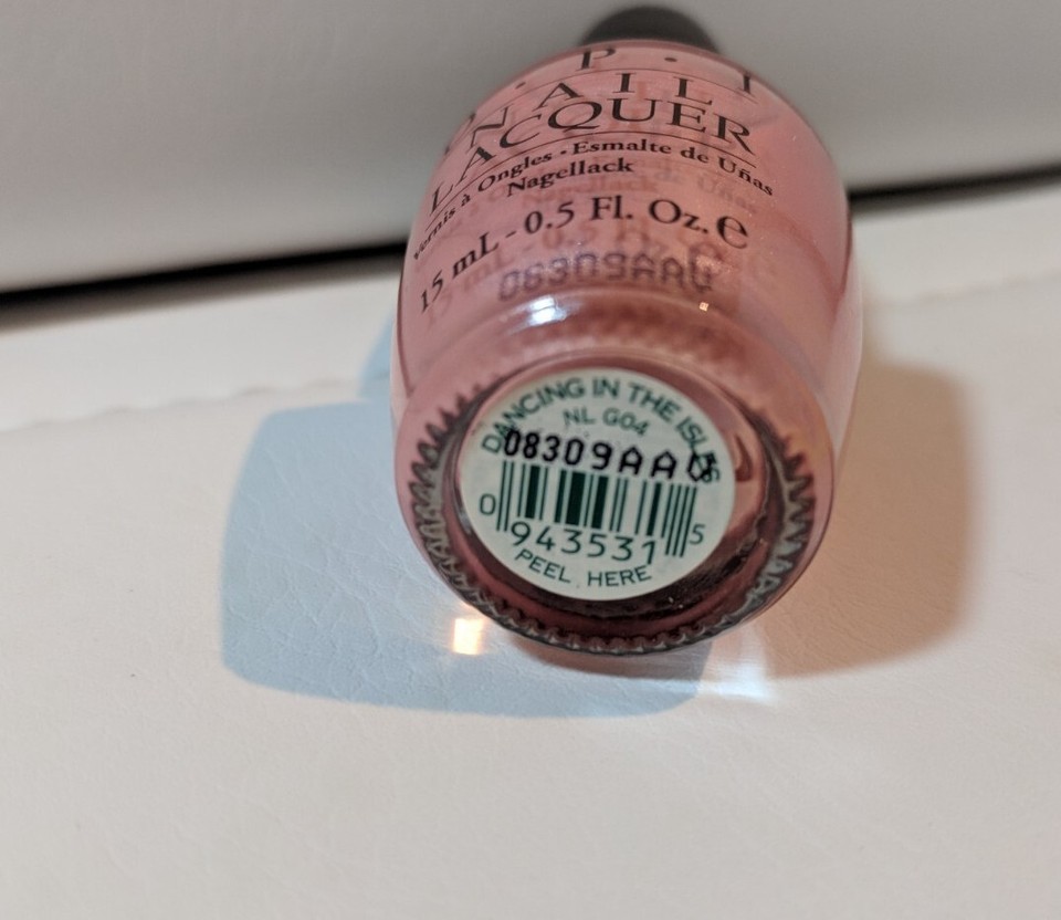 OPI Dancing In The Isles - NL G04 - Nail Polish | eBay