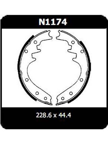 Protex Brake Shoes fits Holden E Series 2.3 EJ (N1174) | eBay Australia