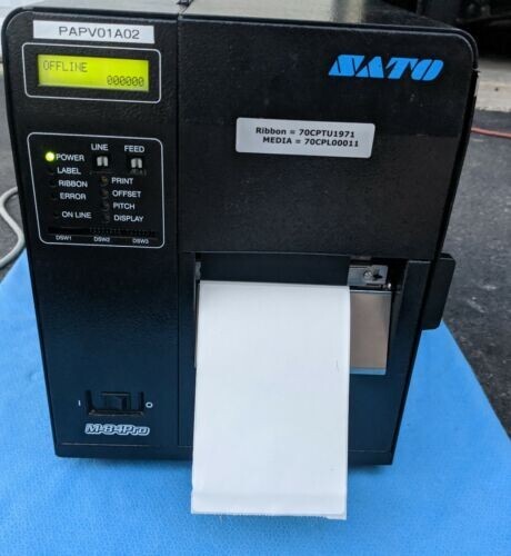 SATO, M84PRO, PRINTER, 4.1IN, 203DPI, 10IPS, USB INTERFACE, DT/TT | eBay