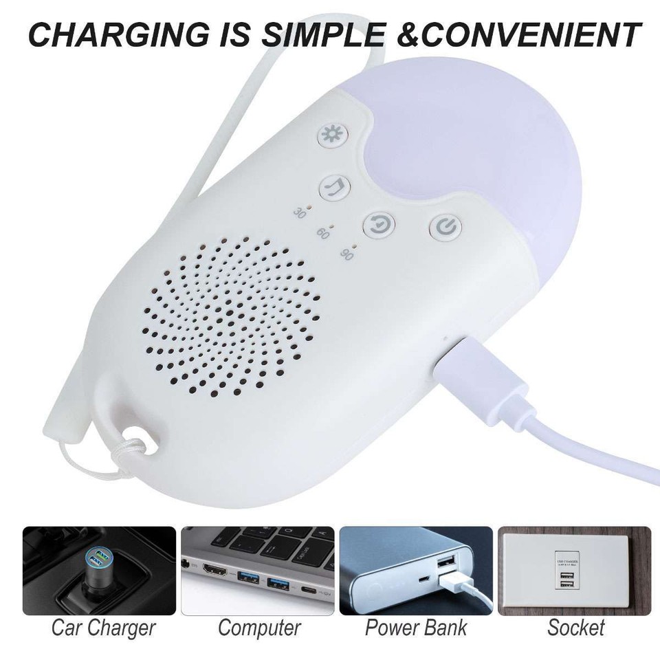 White Noise Nature Sound Machine Sleep Aid Sounds Sleeping Machine ...