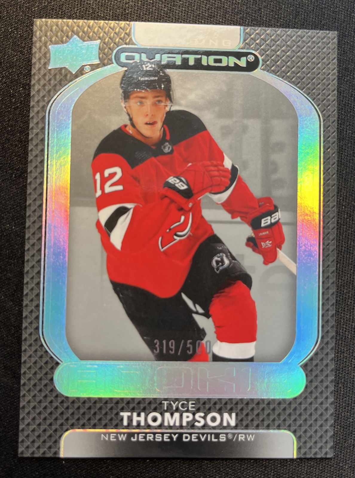 2021 UD Standing Ovation Tyce Thompson Rookie /500 | eBay