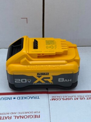 DeWalt DCB2108 20V XR Li-Ion POWERPACK Battery 8Ah New Open Box | eBay