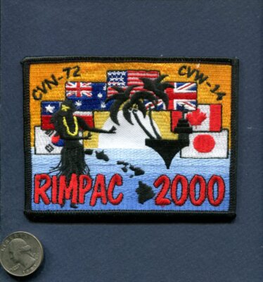CVN-72 Uss Lincoln CVW-14 Rimpac 2000 US Marine Vaisseau Escadron ...