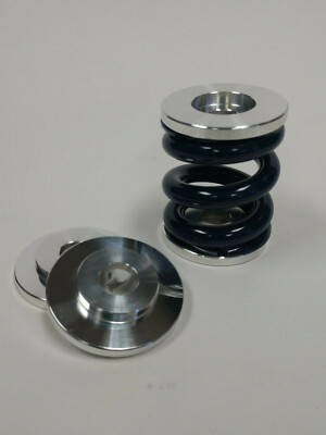 Bump Spring Locator Cup 2" OD 1.200" ID 9/16" 14mm Thru Hole Pair 6061 ...