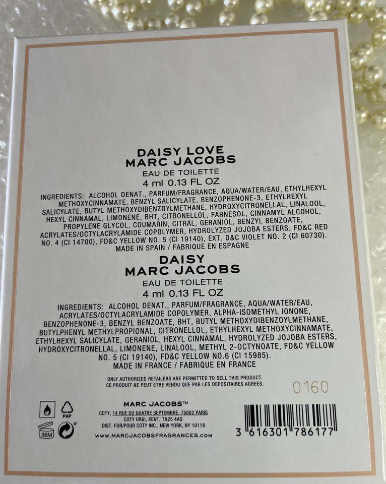 Marc Jacobs Fragrances Mini Daisy Perfume Set 💯Auth*Limited Edition🎁New ...