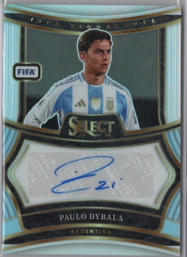 2024-25 PANINI SELECT FIFA PAULO DYBALA SIGNATURES AUTO AUTOGRAPH SP ...