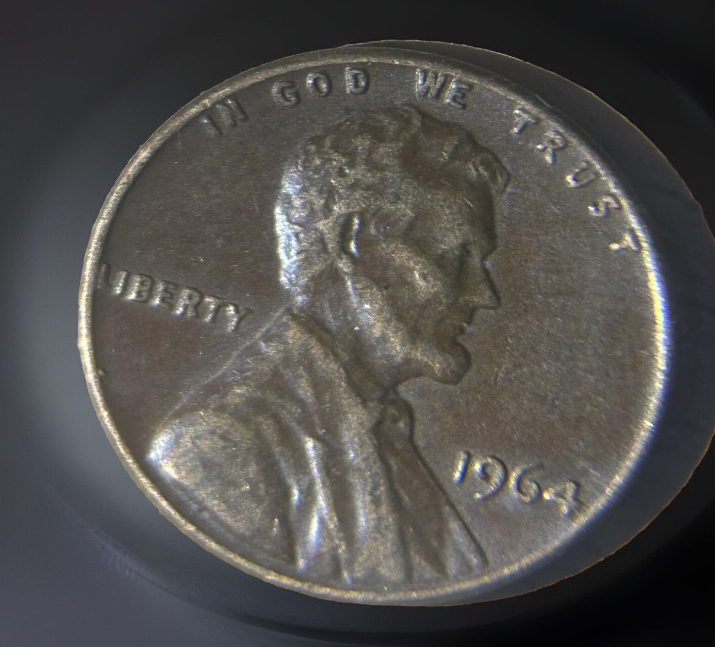 1964 RB Lincoln Memorial Penny ERROR RARE with Liberty L on edge No ...