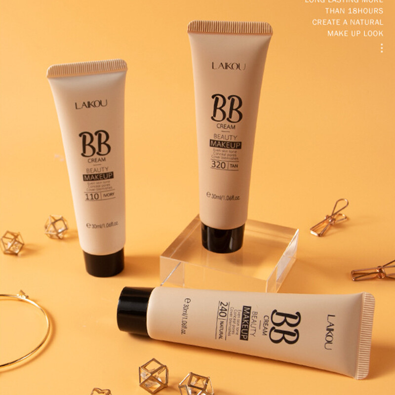 3 Colors Waterproof Matte Concealer BB Cream Lasting Liquid Foundation ...