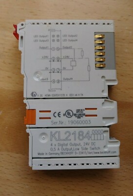 BECKHOFF module KL2184 digital 4 output | eBay