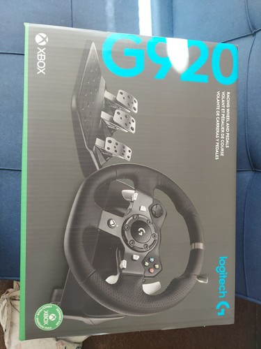 Logitech G920 Driving Force Racing Wheel Pedals & For Xbox Series X|S ...