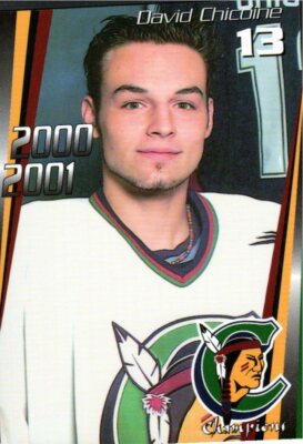David Chicoine 2000-01 Shawinigan Cataractes | eBay