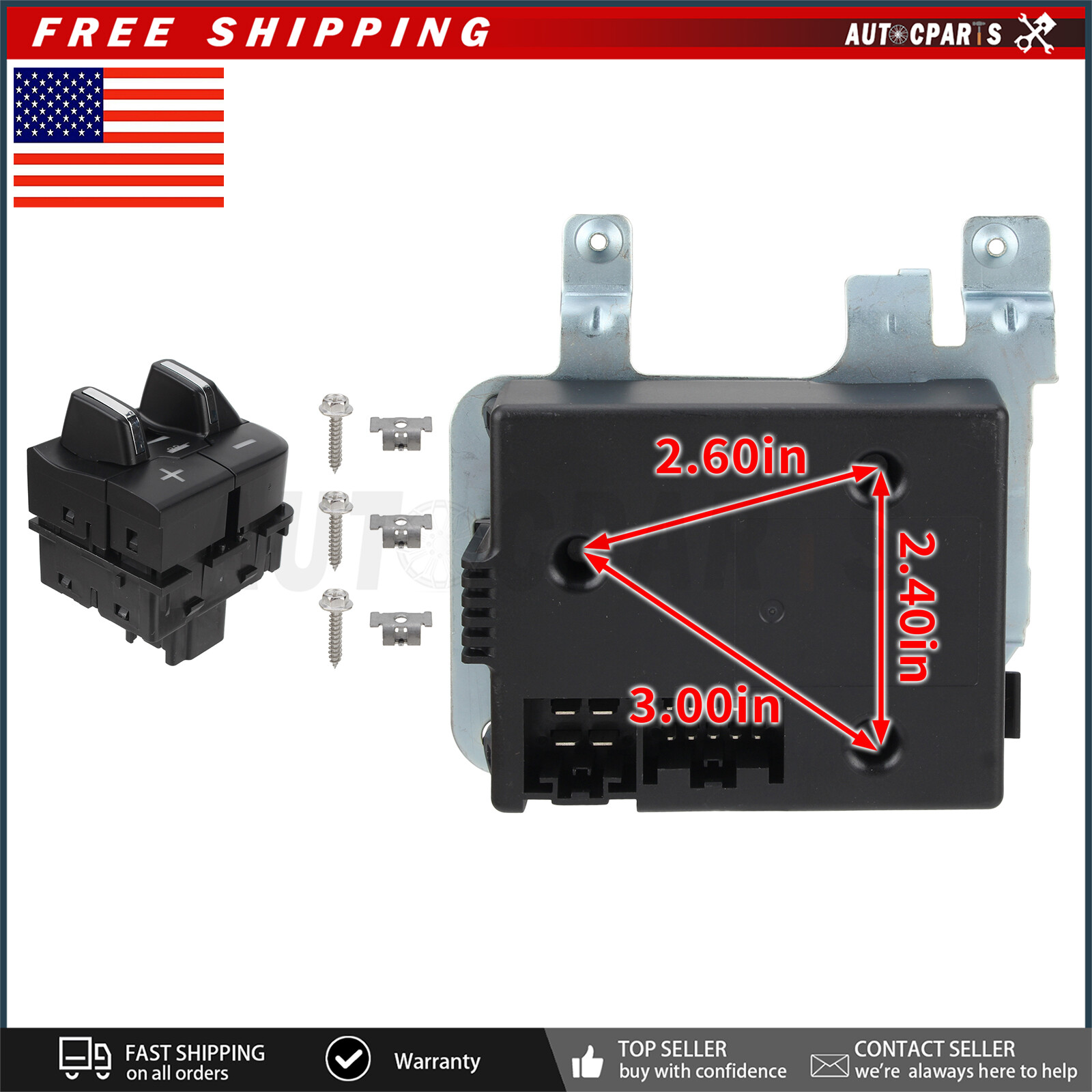 INTEGRATED TRAILER BRAKE MODULE FIT 2015 RAM 1500 2500 3500 4500 5500 ...