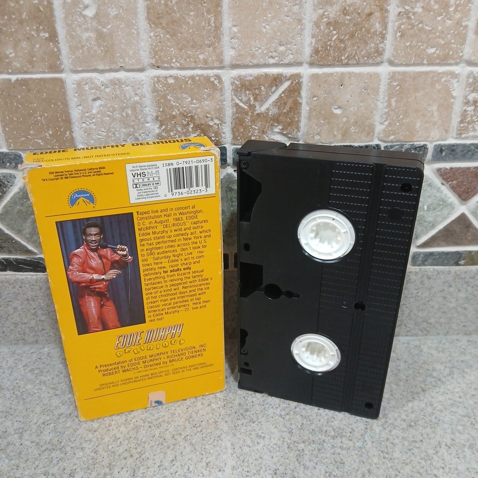Eddie Murphy - Delirious (VHS, 1990) 1983. Paramount. Saturday Night ...
