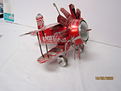 HAND MADE COCA COLA BI-PLANE MADE FROM COKE CANS | eBay
