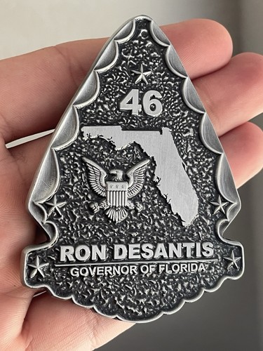 RARE & SOUGHT AFTER Florida FDLE Governors DETAIL Arrowhead Challenge ...