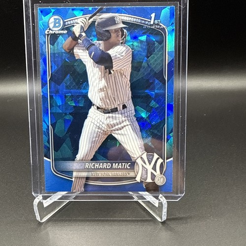 2025 Bowman Sapphire Richard Matic 1ST BOWMAN Yankees | eBay