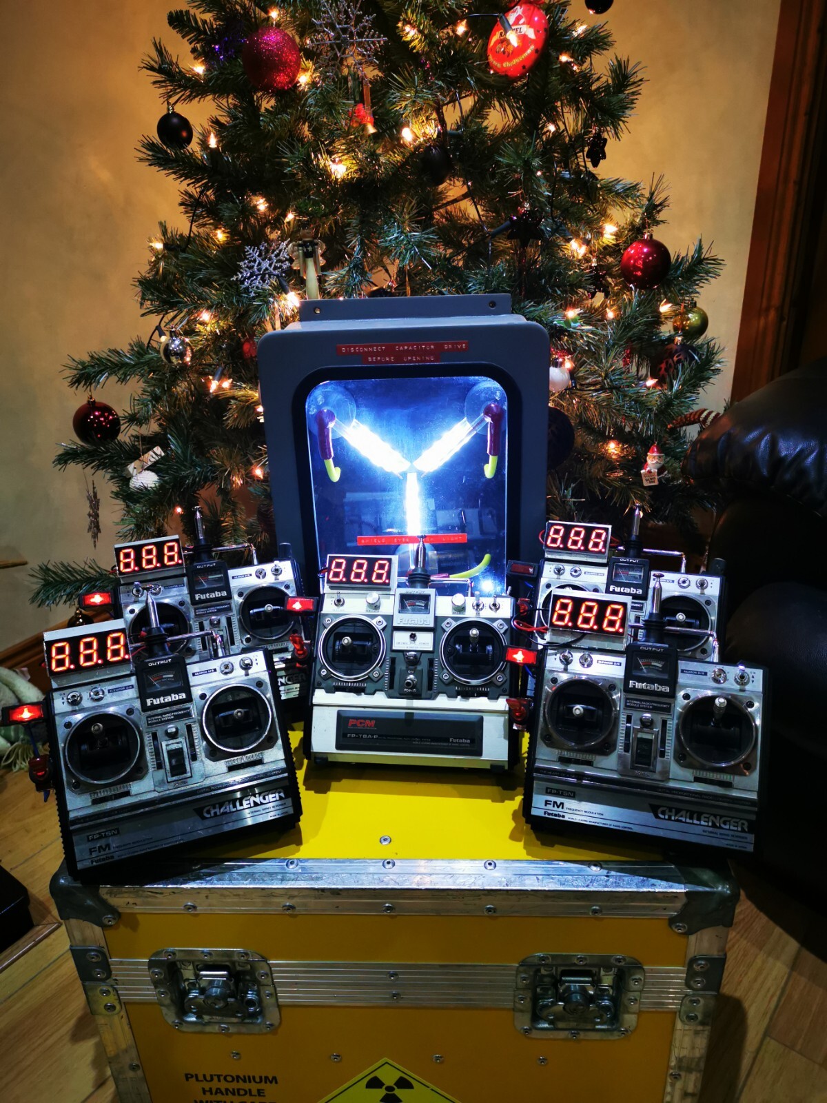 Back to the Future Doc Brown Remote Movie Prop / Cosplay Delorean ...