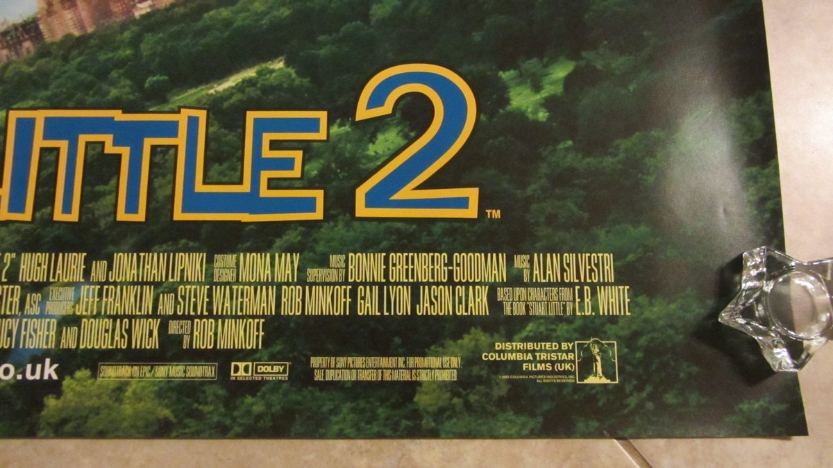 Stuart Little 2 Filmposter Stuart Little 2 2002 Dvd