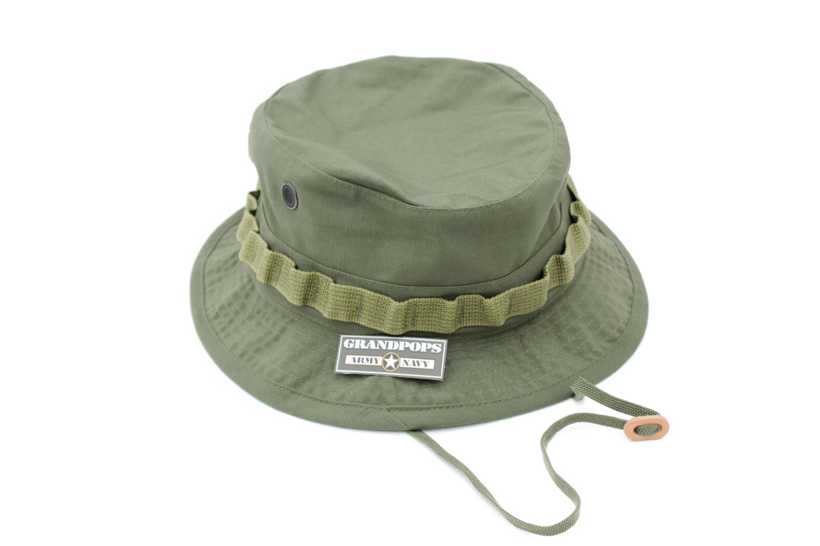 Vietnam Short Brim OD Green Jungle Hat Rip Stop Made in USA New ...