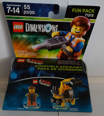 LEGO Dimensions Emmet Fun Pack 71212 Lego Movie New In Box | eBay