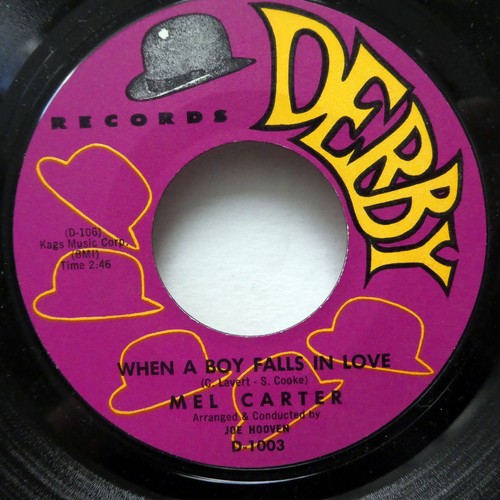 Neil Carter 45 Très Merveilleux / Quand un Garçon Falls IN Love Derby ...