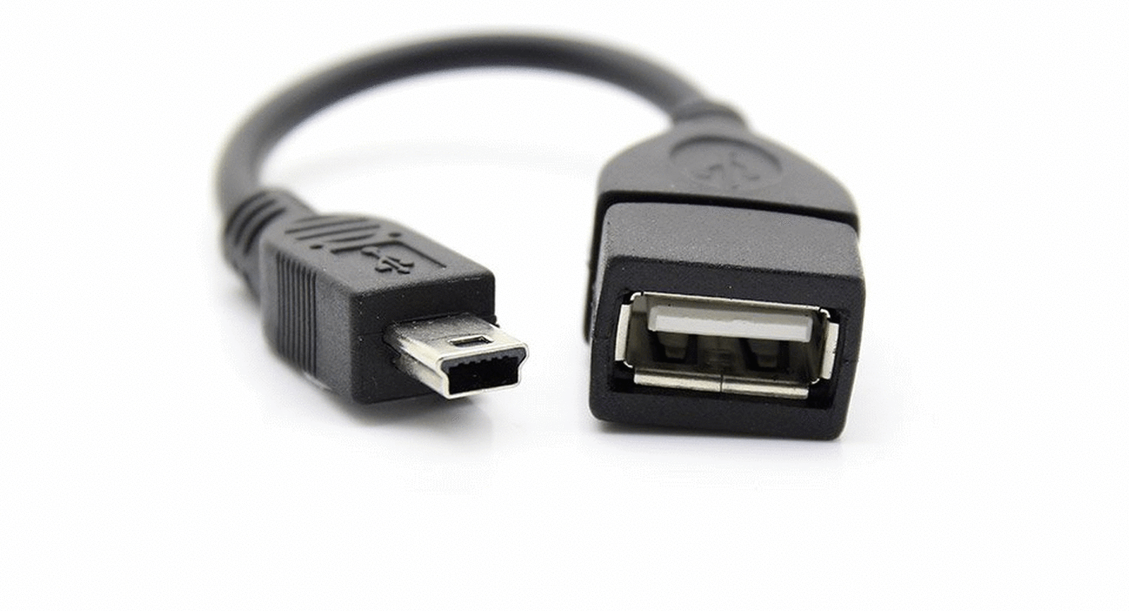 New Mini USB B 5 PIN Male to USB A Female Cable Adapter 96 | eBay