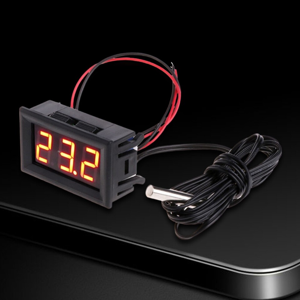 0.56inch LED Digital Temperature Sensor Module Meter Detector ...
