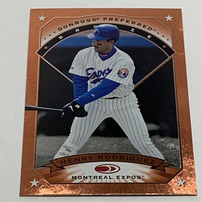 1997 Donruss Preferred Cut to the Chase #40 Henry Rodriguez Montreal ...