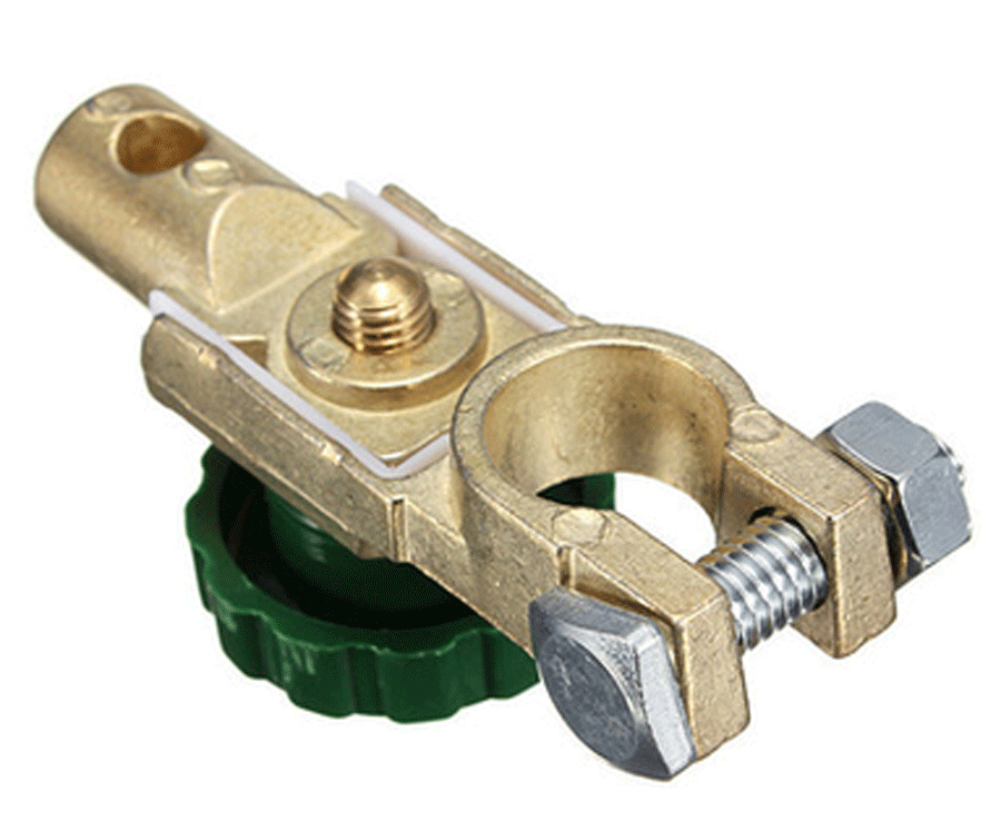 2 Car Battery TERMINALS Quick Disconnect Boat Top Post Off Master Kill ...