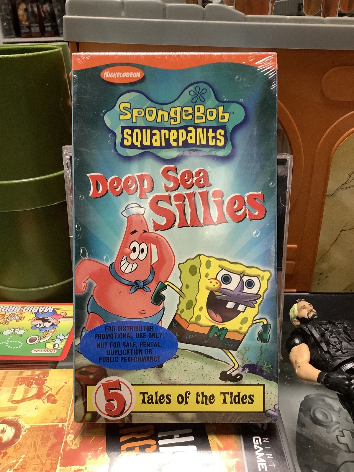 Spongebob Squarepants - Deep Sea Sillies (VHS, 2003) for sale online | eBay