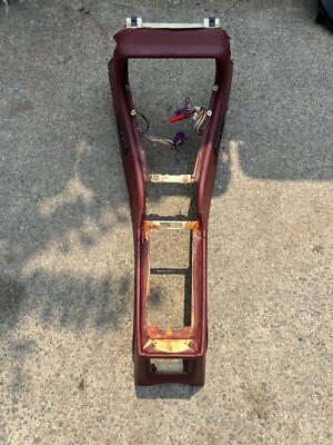 1986-1994 JAGUAR XJ6 XJ40 GENUINE CENTER CONSOLE ASSEMBLY RED COLOR OEM ...