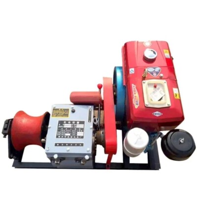 5 Ton Double Capstan Winch Cable Pulling Machine for Power Construction ...