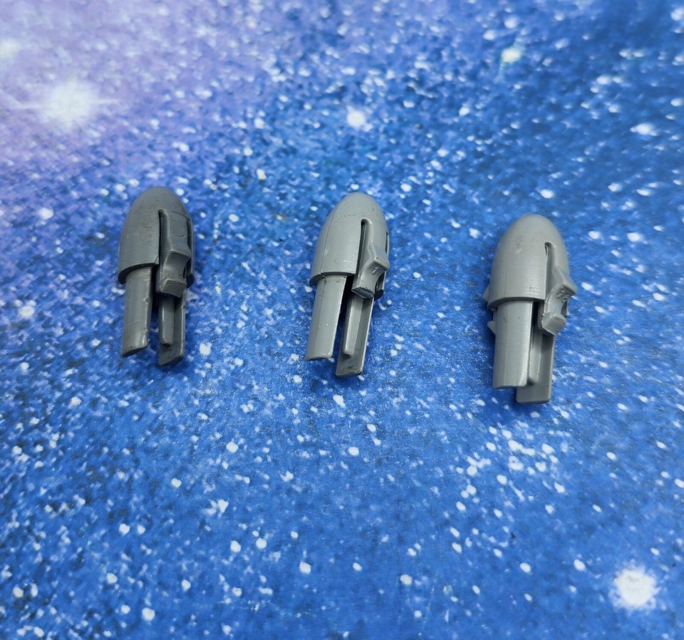 Vintage MATTEL SHOOTIN` SHELLS PLASTIC BULLET TIPS RARE 3 Lot Authentic ...