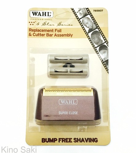 Wahl 5 Star Shaver Series Replacement Foil & Cutter Bar Assembly Super ...