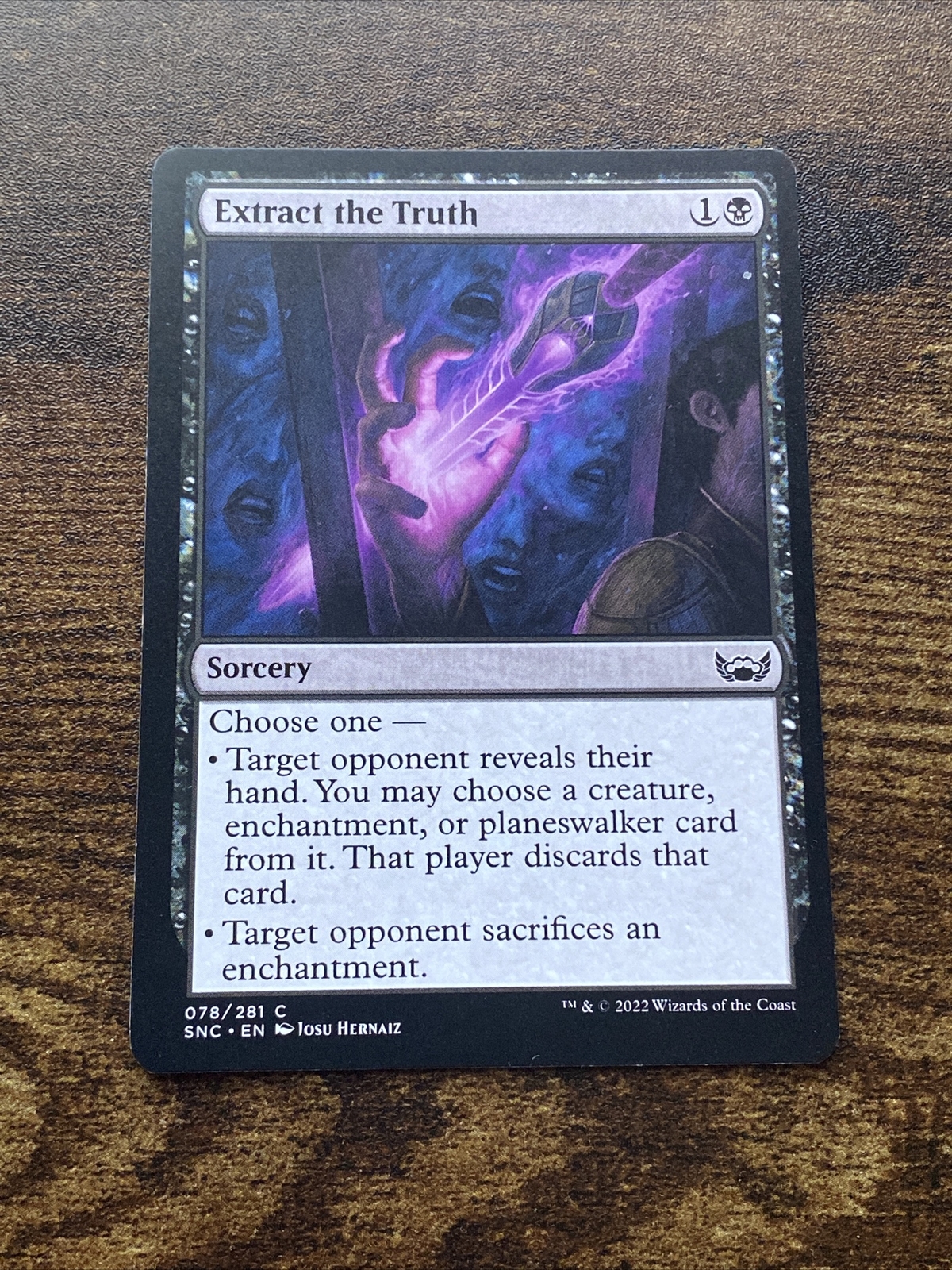 Extract the Truth Streets of New Capenna 78/281 MTG Magic The Gathering ...