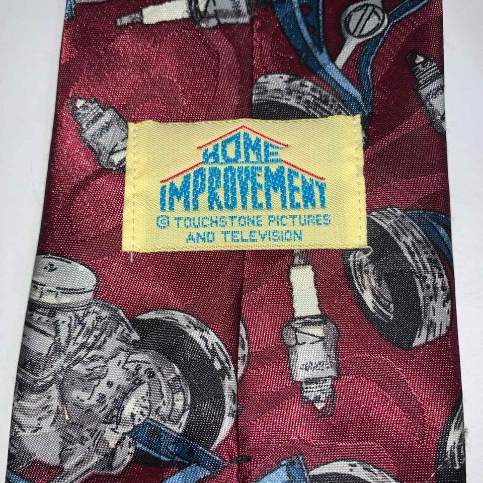 Home Improvement Tie / Hot Rods / 90's / Tim Allen / Tool Time | eBay