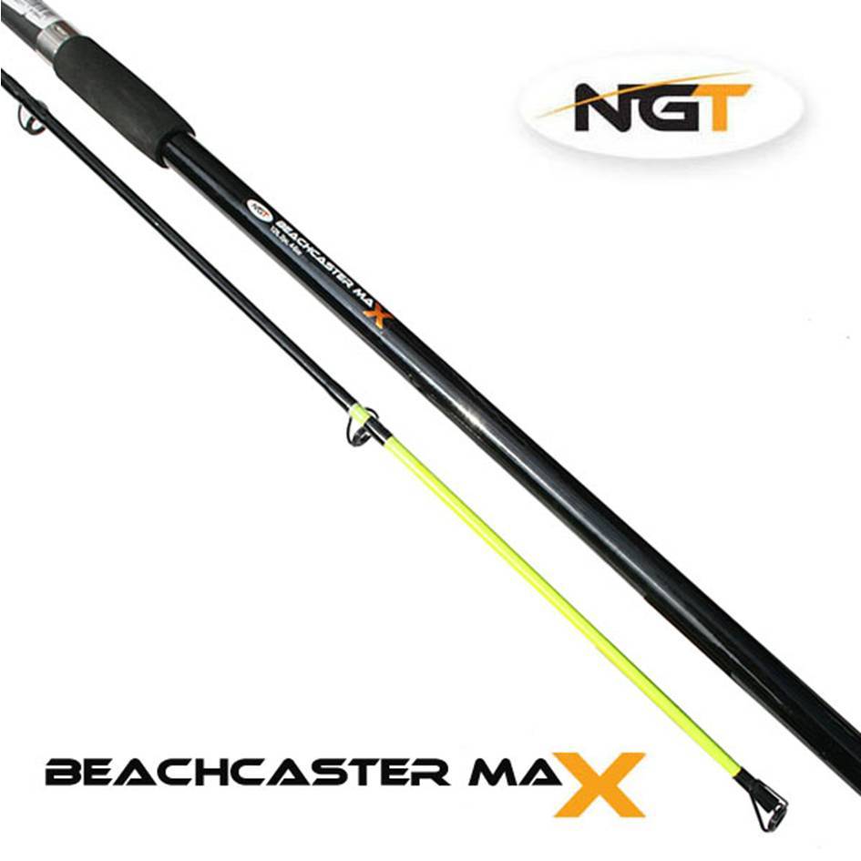 3 x BEACHCASTER MAX 12ft 2pc 4-6oz Beach Caster Max FISHING RODS Sea ...