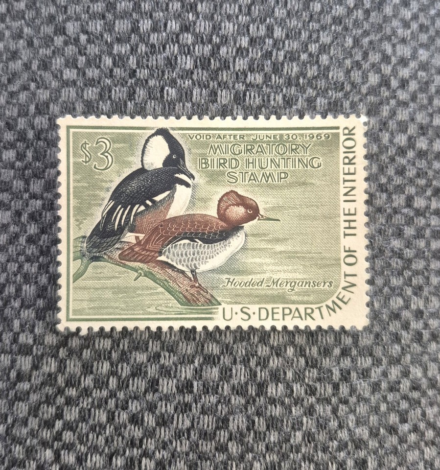 US COLLECTION OF 3 FEDERAL DUCK HUNTING STAMPS Scott# RW26-RW32& RW35 ...