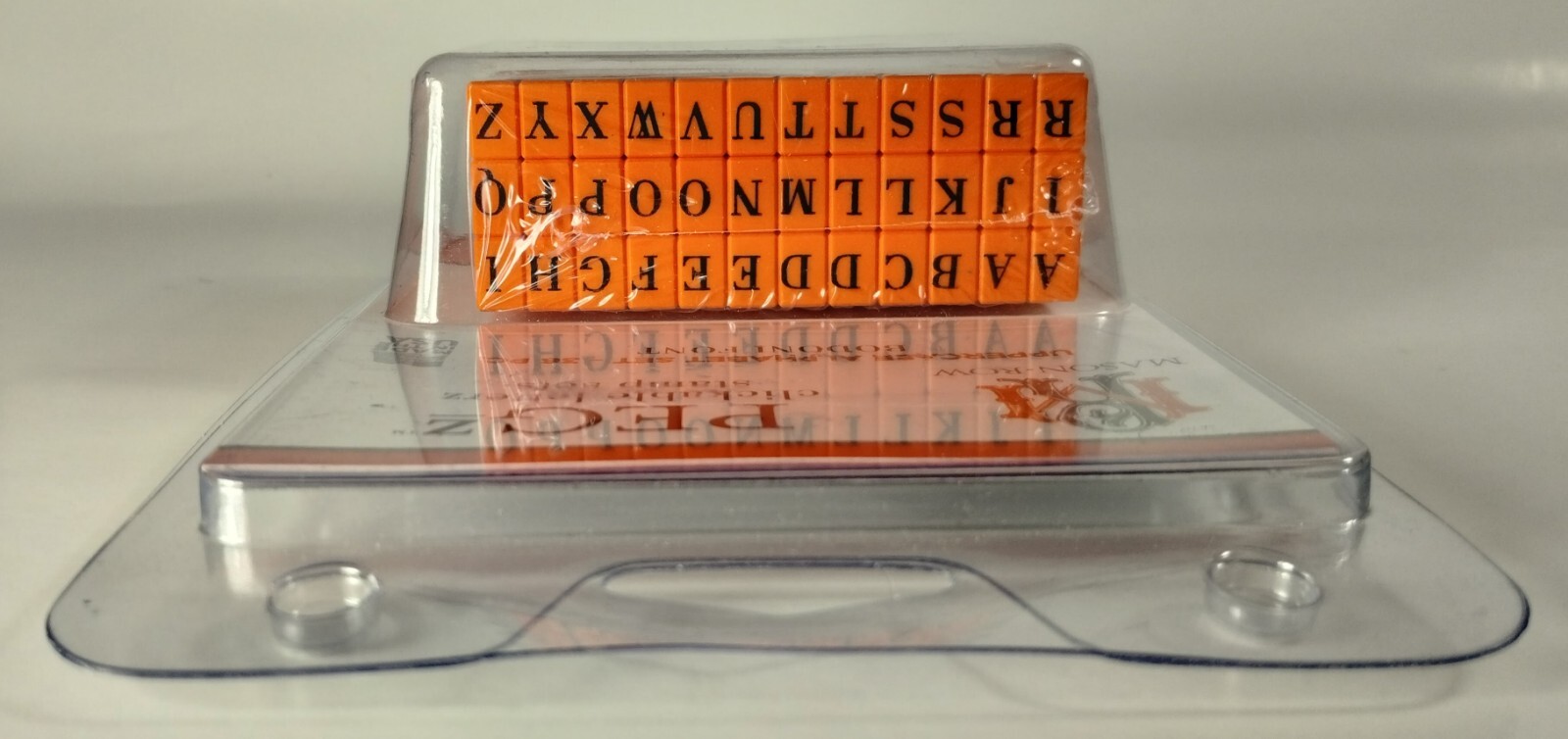 Pegz Clickable Letters Stamp Sets Uppercase | Grelly USA