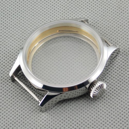 P498 ST36 ETA 6497 6498 Movement Kit Polished Sapphire 43mm Corgeut ...