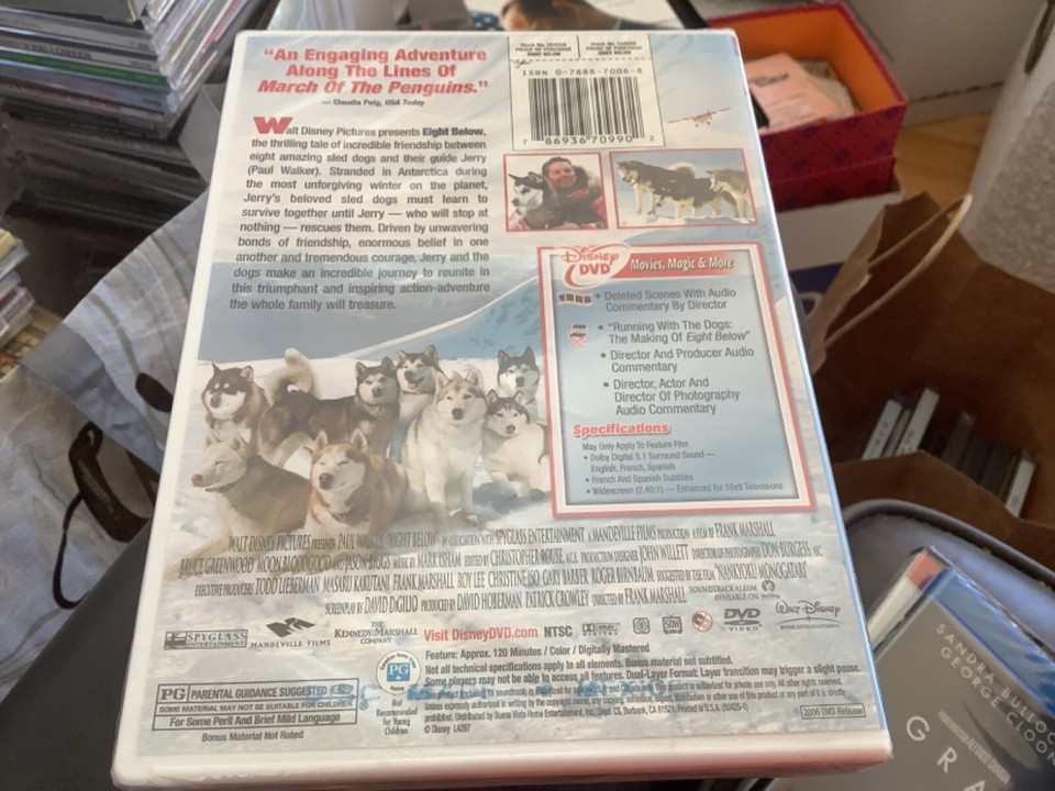 Eight Below DVD …Brand New ! From Walt Disney | eBay