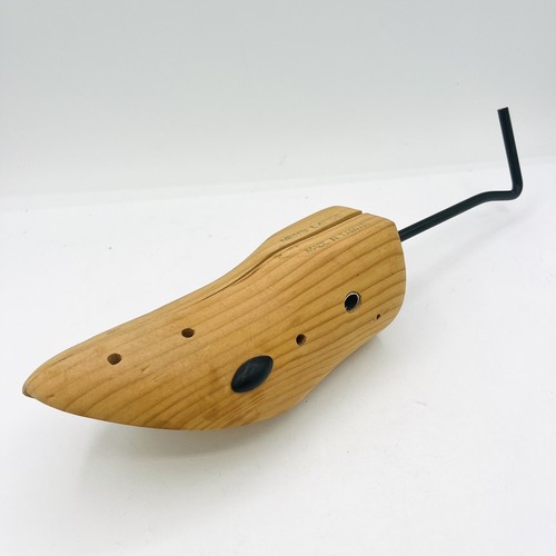 Wood Boot Shoe Stretcher Sz Large Me ns Adjustable Vintage Wooden ...