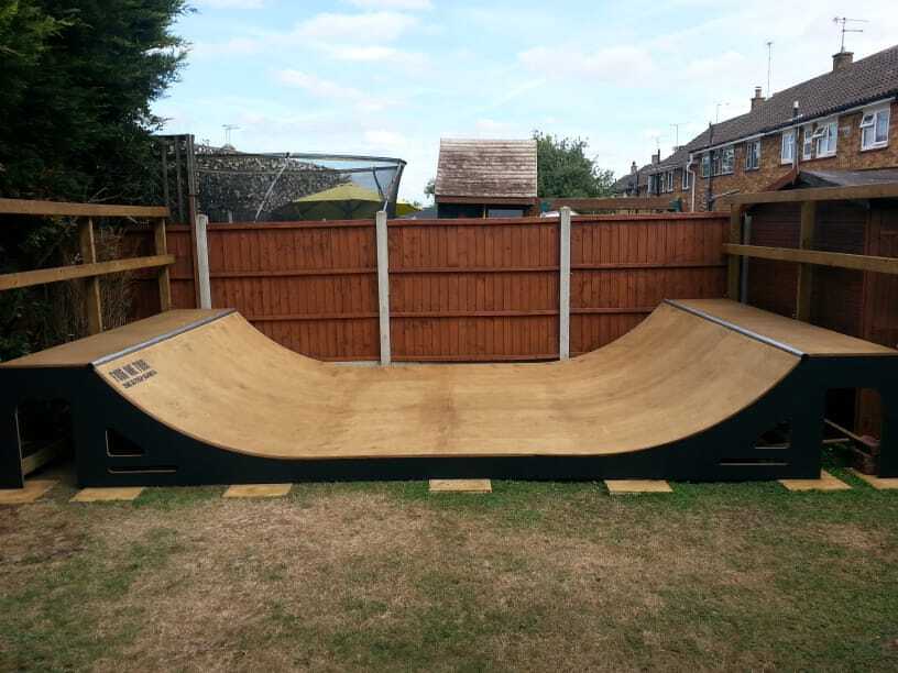 2ft High Mini Ramp Kit - Self Build Skate Ramp Halfpipe - DIY, BMX ...