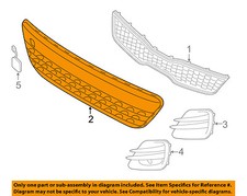 865191W710 Kia Mouldingfrt Bumper 865191W710 Genuine OEM Part for sale ...