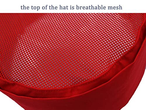 2Pcs Unisex Chef Skull Cap Adjustable Chef Beanie Restaurant One Size ...